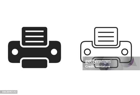 Printer Icons High Res Vector Graphic Getty Images