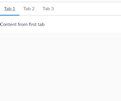 Sfdc Lightning A Blog On Salesforce Lightning Tab In Lightning