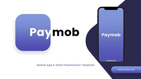 Paymob Mobile App And Saas Keynote Template Presentation Templates