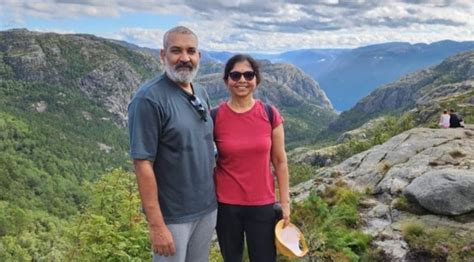Ss Rajamouli And Wife Rama Get Adventurous During Trip To Norway See