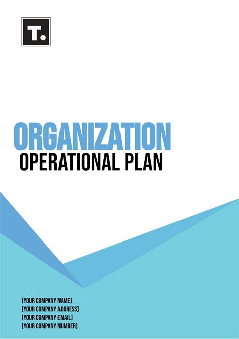 Free Organization Operational Plan Template To Edit Online