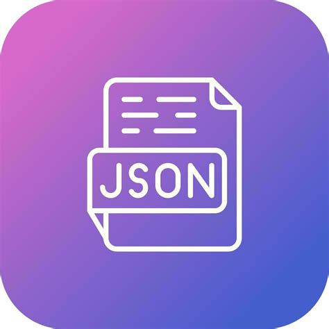 Json Vector Icon 36910278 Vector Art At Vecteezy