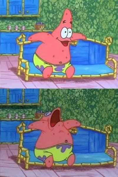 Patrick Star Couch Sleeping Meme Generator Patrick Star Funny Sleep