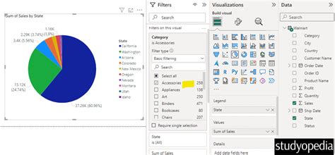 Power BI Create A Filter Studyopedia