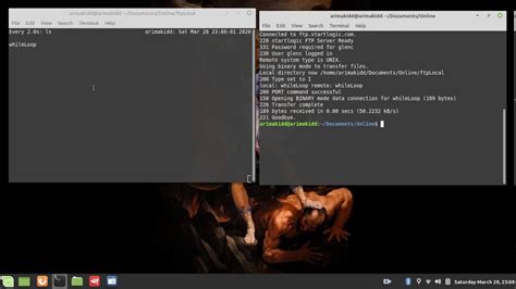 Bash Shell Scripting Automate Ftp Youtube