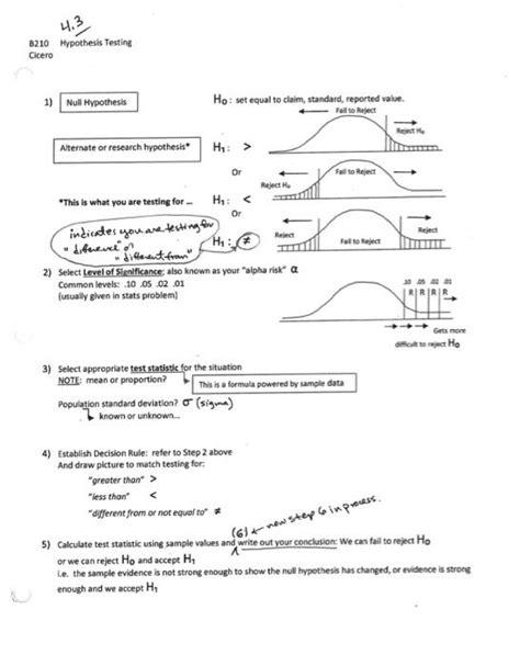 Solved Solve All Problems Using The 6 Step Hypothesis
