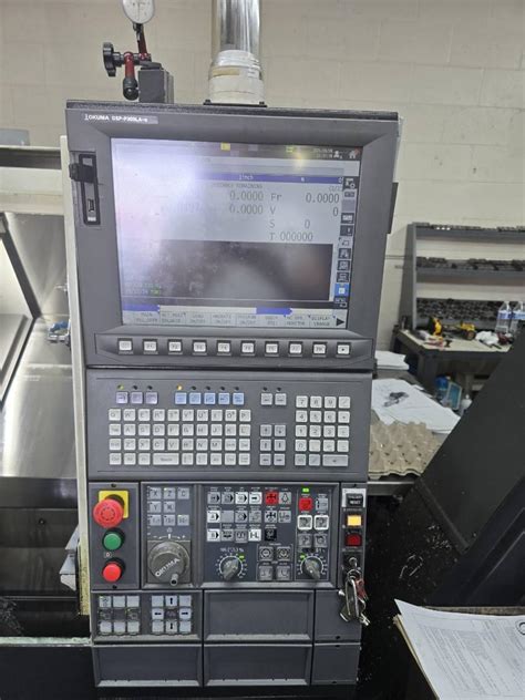 Okuma Genos L250 Cnc Turning Center 2018 Equipped With Osp P300 Cnc