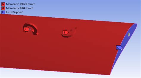 Boundary Conditions In Drone Aero Foil R Ansys