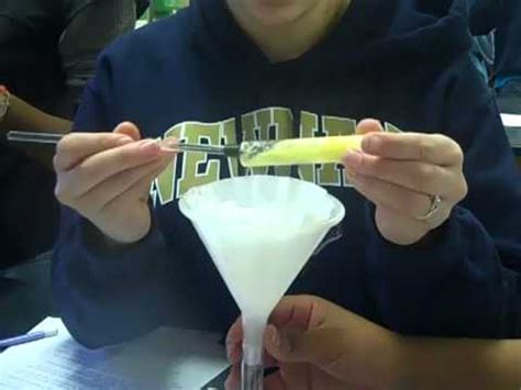 Separation Of Mixtures Lab YouTube