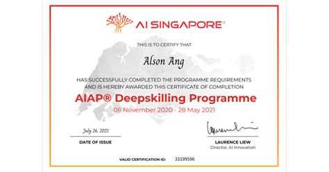 Alson Ang On Linkedin Datascience Ai Machinelearning Learning 10