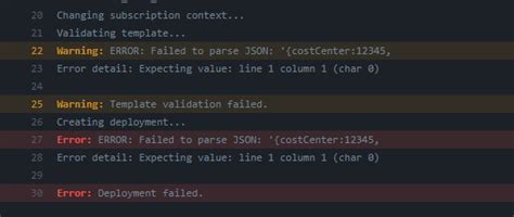 json array as parameter input · issue 36 · azure arm deploy · github