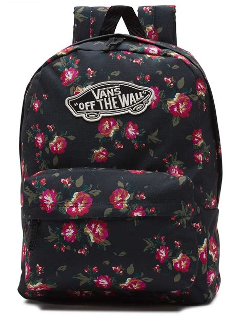 Batoh Vans Realm Floralblackblack Batohy Onlinecz