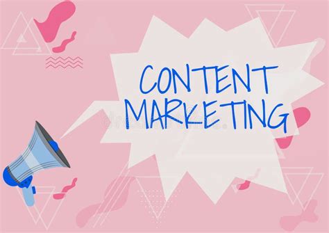 Writing Displaying Text Content Marketing Internet Concept Involves The Creation And Sharing Of
