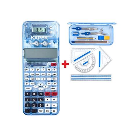 Buy KAPEK Maths Set And Scientific Calculator Bundle This Patented School Calculator And