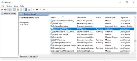 SolarWinds TFTP Server For Microsoft Windows Systems