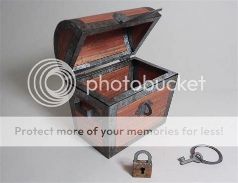 Treasure Chest Paper Model At Nate Hocking Blog