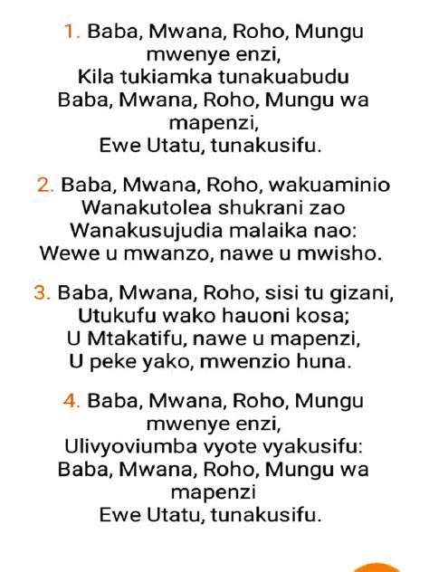 Baba Mwana Roho Pdf