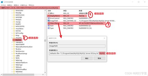 修改计算机中服务的名称(以mysql为例)修改mysql服务名称 Csdn博客 修改计算机中服务的名称(以mysql为例)修改mysql服务名称 Csdn博客