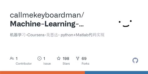 Machine Learning Andrew Ngreadmemd At Master · Callmekeyboardmanmachine Learning Andrew Ng