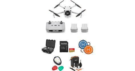 Dji Mini Drone With Rc N Remote Travel Case Kit Fly More
