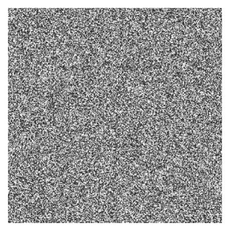 Histogram Of Binary Image And Its Encrypted Image A Binary Image Download Scientific