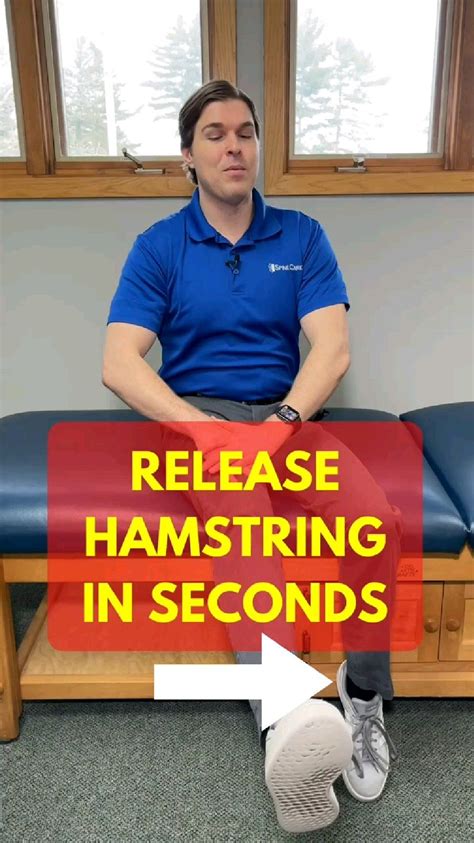 Release Tight Hamstring In Seconds Artofit