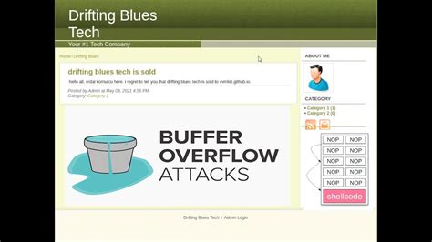 Driftingblues 9 Final Çözümü Buffer Overflow Aslr Youtube