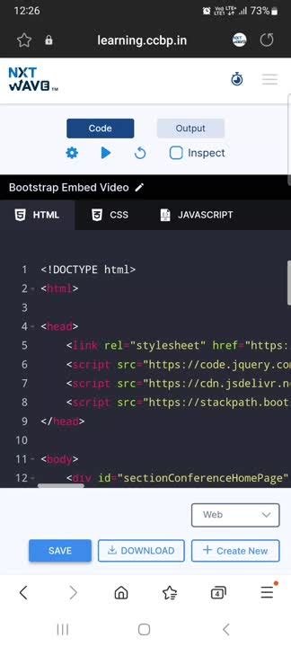 Video Nalla Sai Prakash On Linkedin Day7 30daysofcode Ccbp