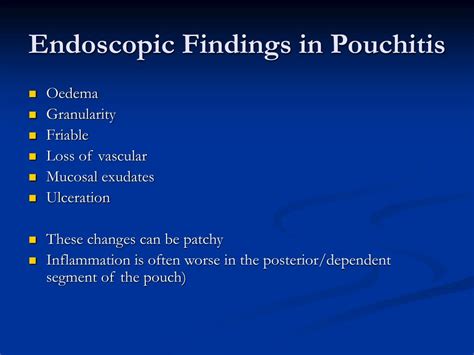 Ppt The Management Of Pouchitis And Cuffitis Powerpoint Presentation Id 2946061