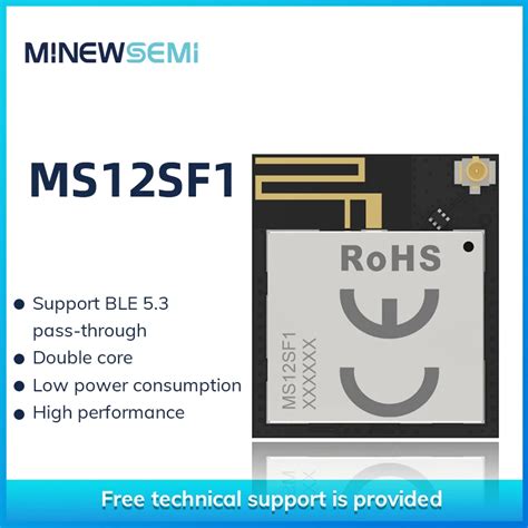 Nrf7002 Nrf5340 Wifi 6 Ble 5 3 Combo Module Ms12sf1 2 4g And 5g Two Wireless 
