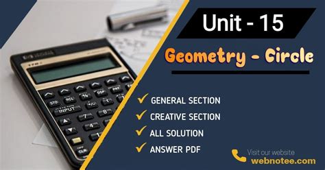 Geometry Circle Class 10 Mathematics Solutions Webnotee