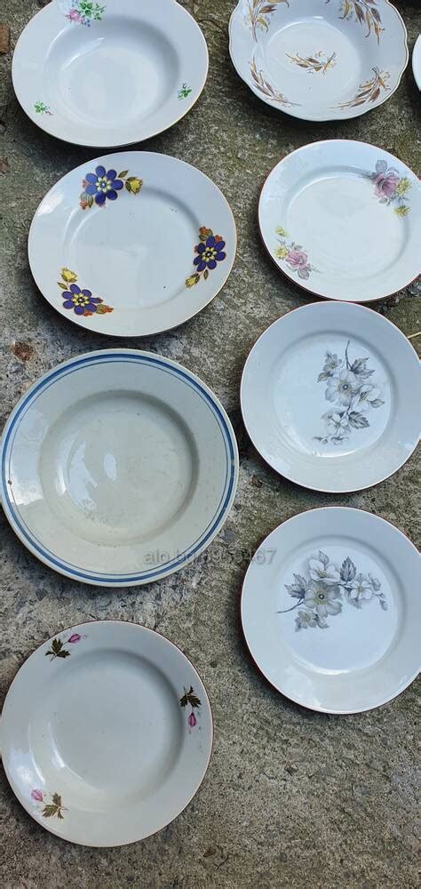 Български порцеланови чинии от соца Съдове Сервизи Прибори Търговище Останали единич