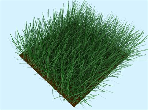 Creating Realistic Grass With Blender D And YafaRay For Architecture Blender D Architect