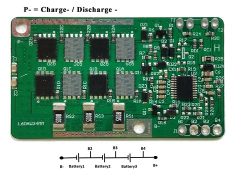 Protection Circuit Module Pcb For 3s Li Ion Battery Pack At 10a Limit