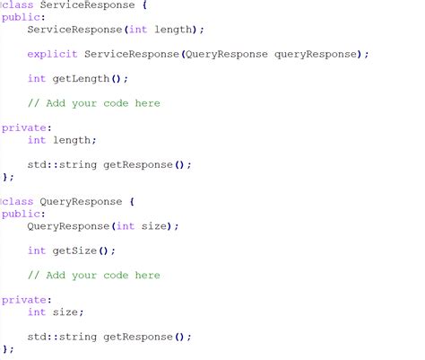 Solved Part Conversion Constructors Write Conversion Chegg