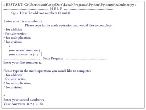 compute sum subtraction multiplication division and exponent of given variables input by the