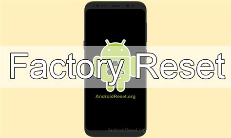 What Is Soft Reset Android Reset