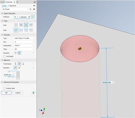 Tapped Holes Autodesk Community