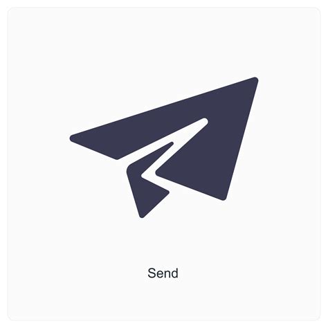 Send And Message Icon Concept 27013547 Vector Art At Vecteezy
