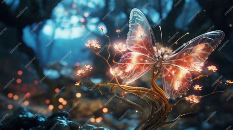 Premium Ai Image Binary Code Butterflies In The Ai Surreal Marvels