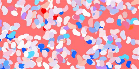 Light Blue Red Vector Pattern With Abstract Shapes 3035529 Vector Art At Vecteezy