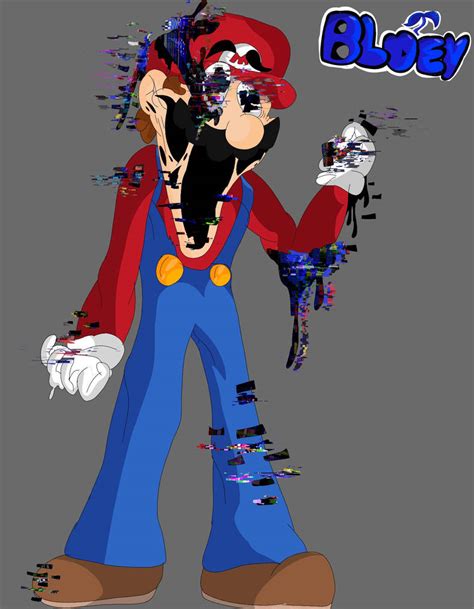 Pibby Mario Design Concept I Made Concept By Blueytheplantlizard On