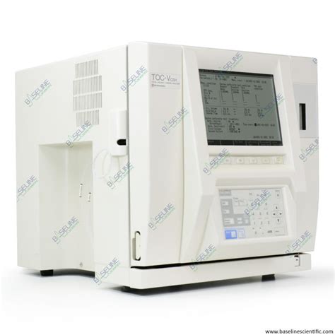 Shimadzu Toc V Csh Total Carbon Analyzer