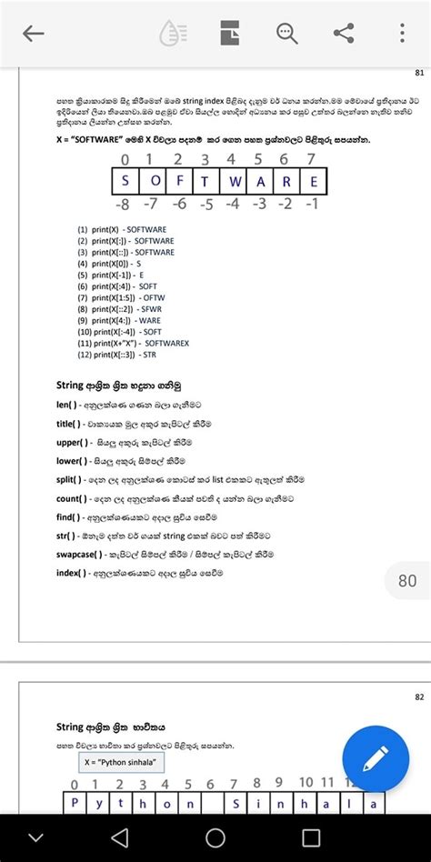 Python Ebook Sinhala