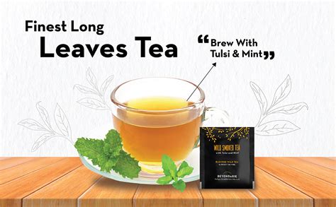 Beyondarie Wild Smoked Tea With Tulsi And Mint Lapsang Souchong Tea