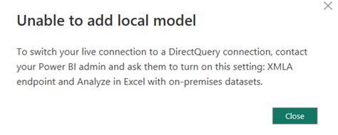 Solved Unable To Switch From Live Connection To Directque