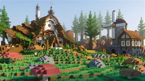 Minecraft Fantasy Farm Ideas Wizard Village Minecraft