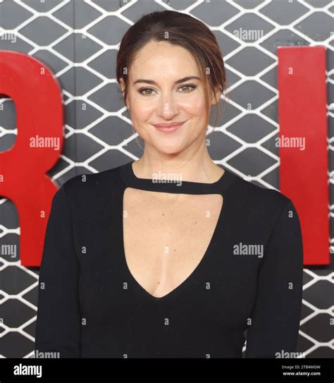 Shailene Woodley Ferrari Sky Premiere Leicester Square London Uk