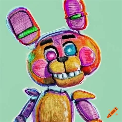 Abandoned Tiger Animatronic From Five Nights At Freddys Game On Craiyon
