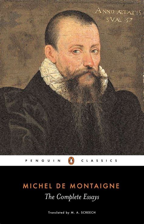 Michel De Montaigne The Complete Essays Penguin Classics Montaigne